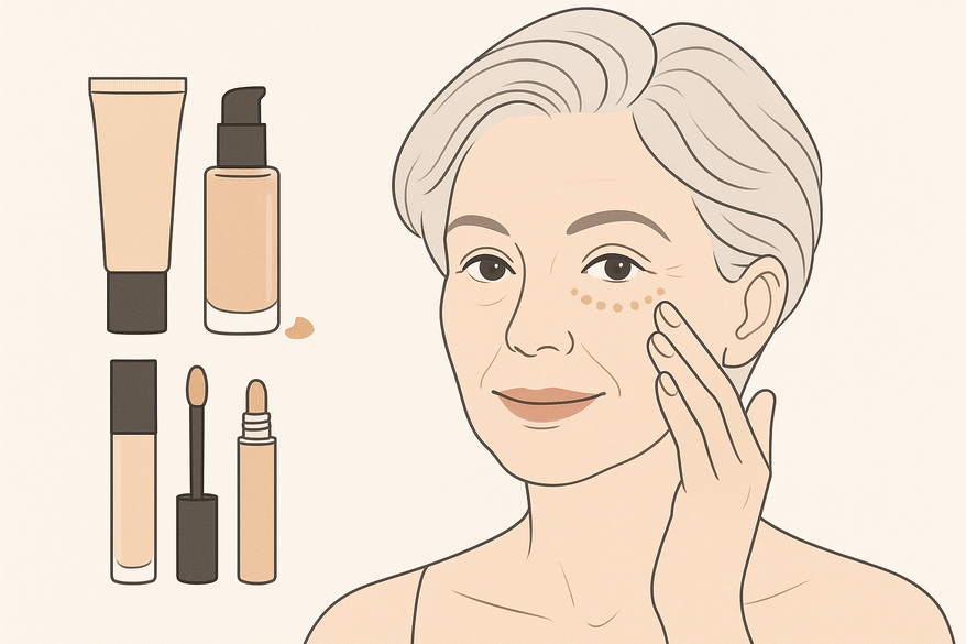 Makeup for Mature Skin: Top Foundations and Concealers for 40+