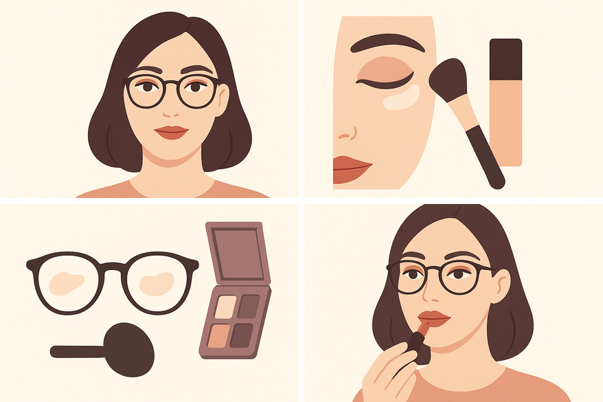 Makeup for Glasses Wearers: Ultimate Guide to Flattering, Long-Lasting ...